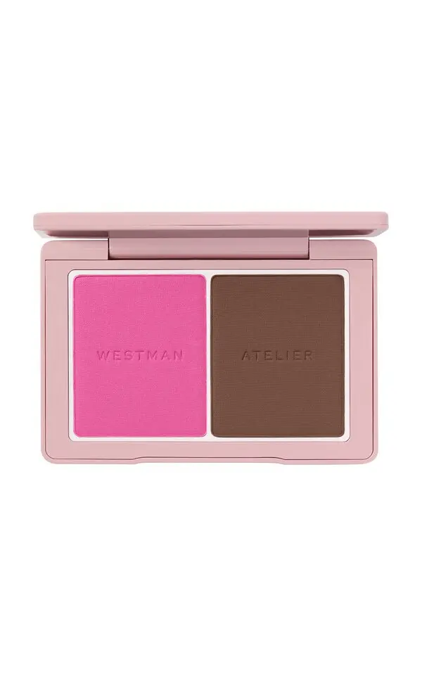 WESTMAN ATELIER Baby Cheeks + Face Trace Sculpting Powder Duo Tulle & Truffle - Multi