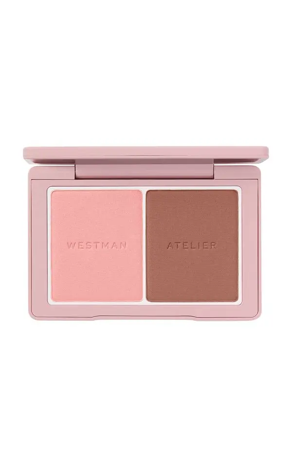 WESTMAN ATELIER Baby Cheeks Powder Blush Duo Sable & Suede - Multi