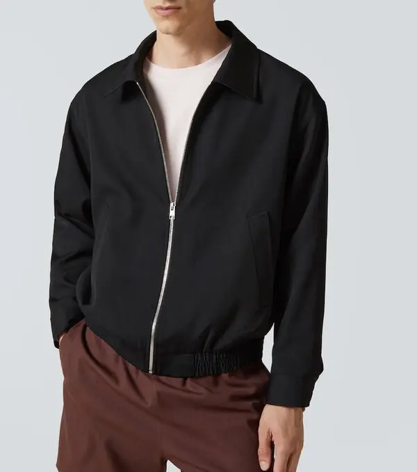 FRAME Wool Blouson Jacket