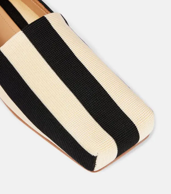 Jacquemus Carre Striped Slip-on Shoes