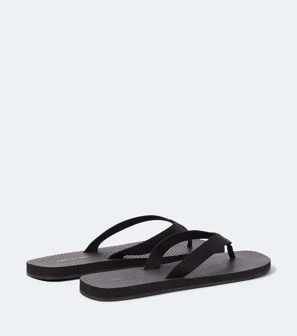 THE ROW Dune Grosgrain Thong Sandals