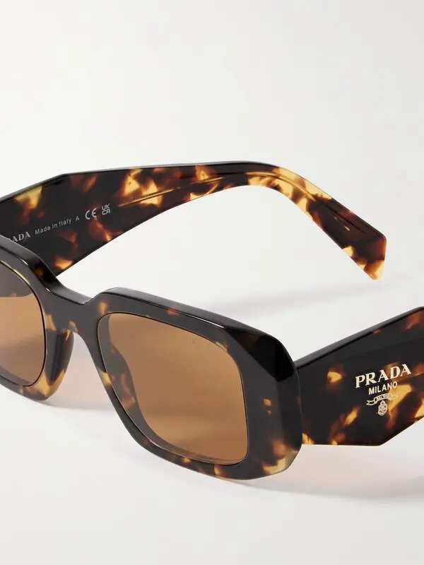Prada Square-frame Acetate Sunglasses - Tortoiseshell