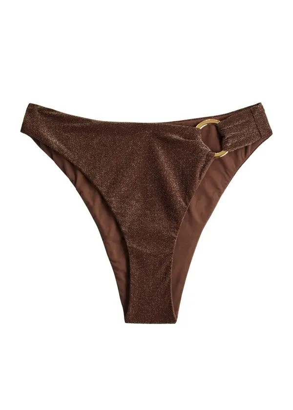 AWAY THAT DAY Lido Bikini Briefs - Copper