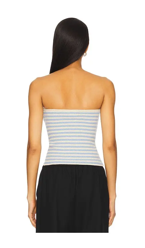 OSIS STUDIO Nabi Strapless Knit Top