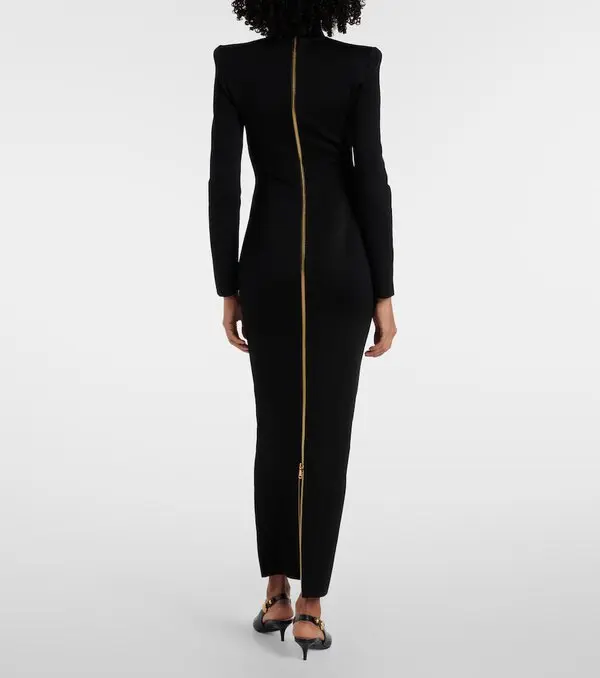Balmain Knitted Maxi Dress
