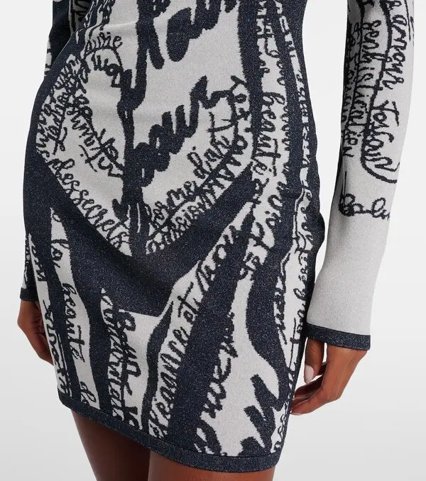 Balmain Knitted Mini Dress