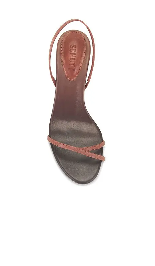 Schutz Diana Mid Sandal - Brown