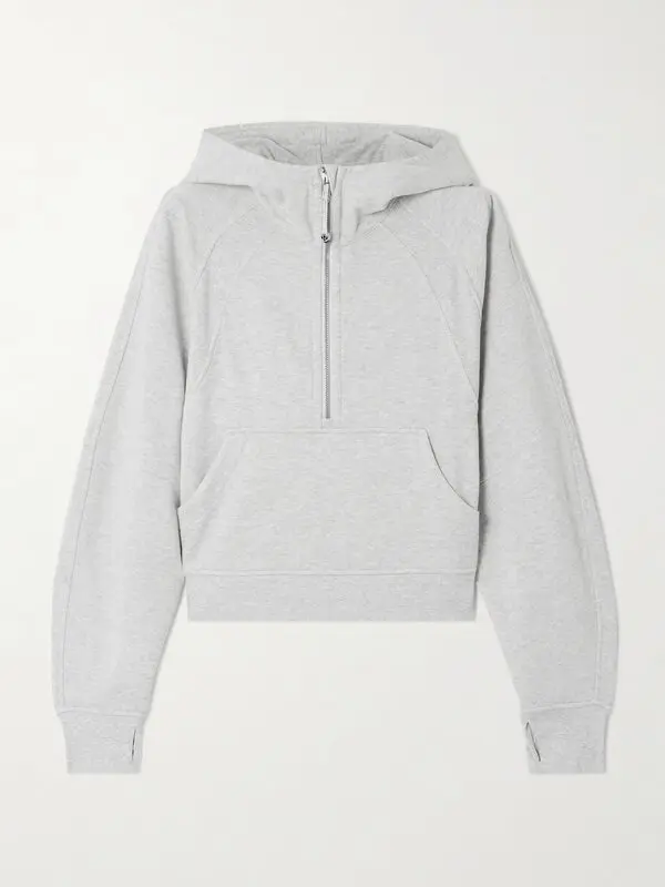 Lululemon Oversized Cotton-blend Jersey Hoodie