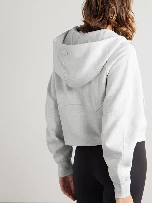 Lululemon Oversized Cotton-blend Jersey Hoodie