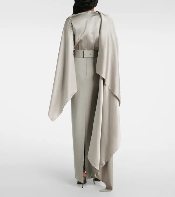 Solace London Rosalia Draped Gown