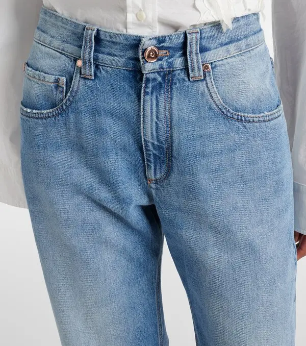 Brunello Cucinelli Low-rise Straight Jeans