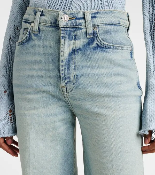 7 For All Mankind Jo Low-rise Flared Jeans