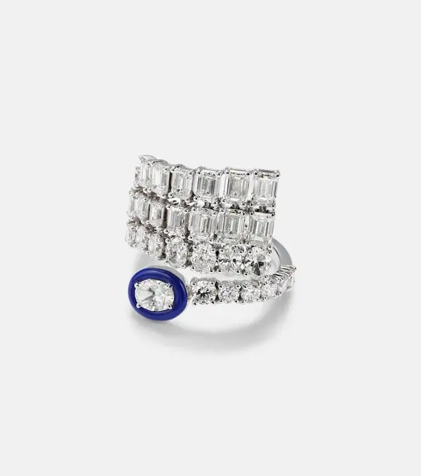 KAMYEN 18kt White Gold Diamond Ring - Silver