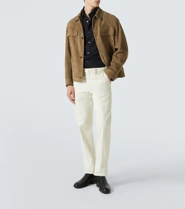 Thom Sweeney Cotton Jersey Shirt