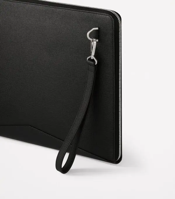 Cartier Leather Losange Portfolio Bag