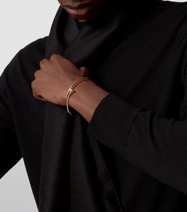 Cartier Juste Un Clou Diamond Bracelet In Yellow