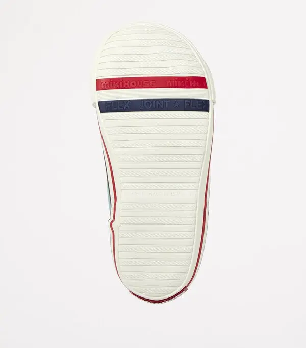MIKI HOUSE Logo Velcro High Top Sneakers