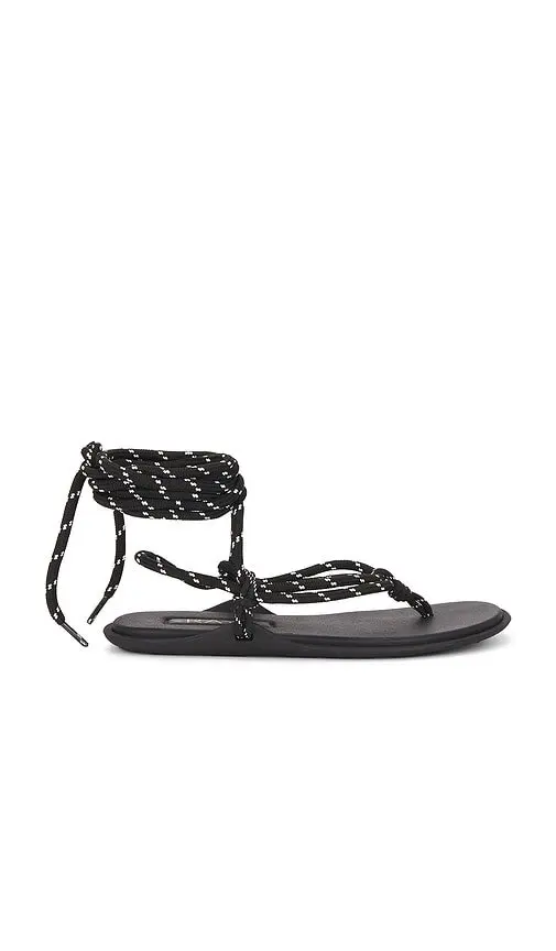 Raye Lillie Cord Sandal - Black