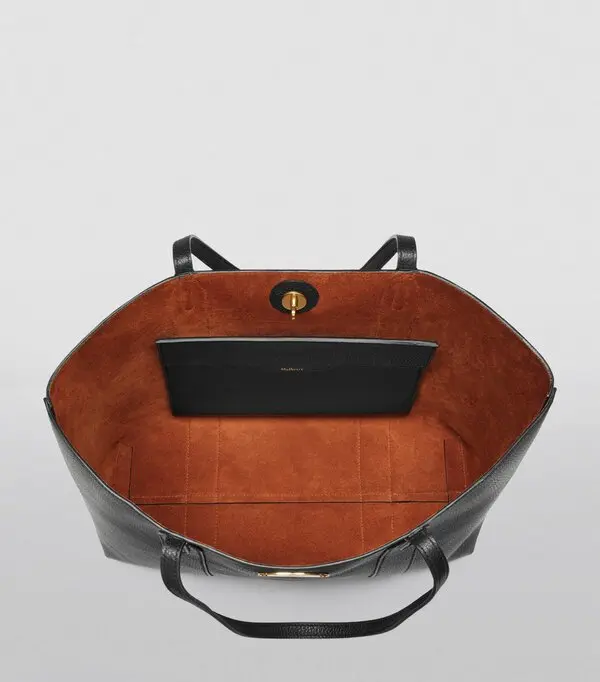 Mulberry Bayswater Leather Tote Bag - Black
