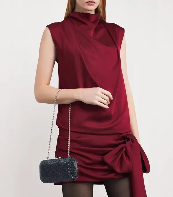 Judith Leiber Crystal Embellished Clutch Bag