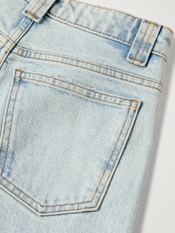 Khaite Dane High-rise Wide-leg Jeans