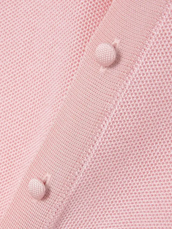 Bernadette Tina Piqué Cardigan