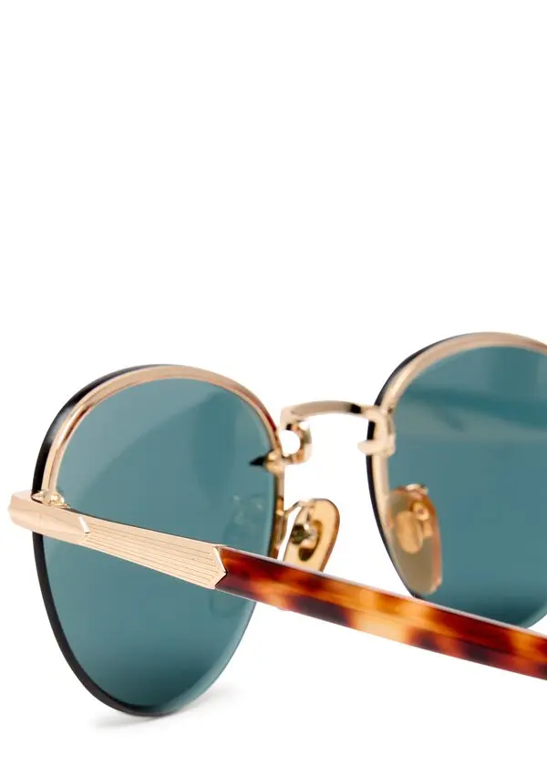 DB EYEWEAR BY DAVID BECKHAM Rimless Round-frame Sunglasses