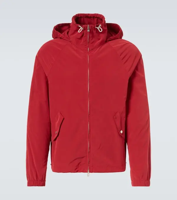 Brunello Cucinelli Hooded Raincoat