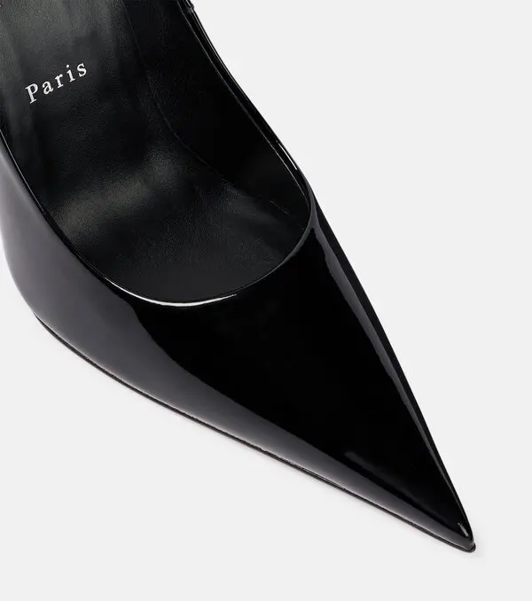 CHRISTIAN LOUBOUTIN Kate Clawmax 100 Patent Leather Pumps