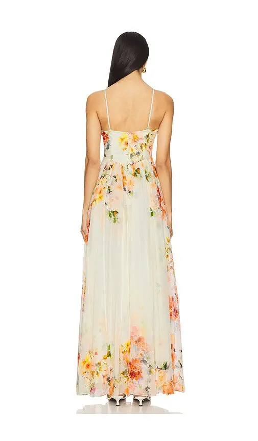Hemant & Nandita Corsetted Long Dress