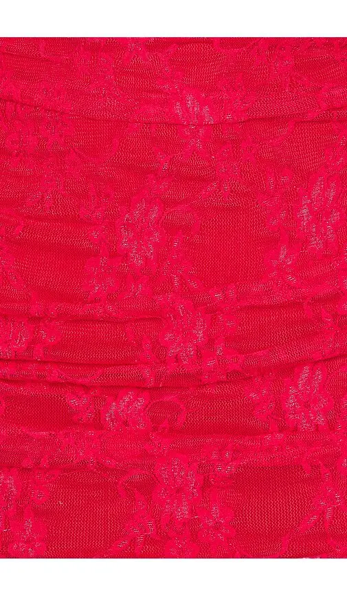 Amanda Uprichard Anja Mini Dress - Red
