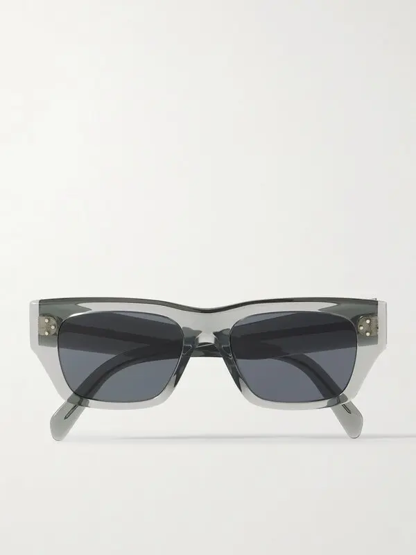 Celine Square-frame Acetate Sunglasses - Gray
