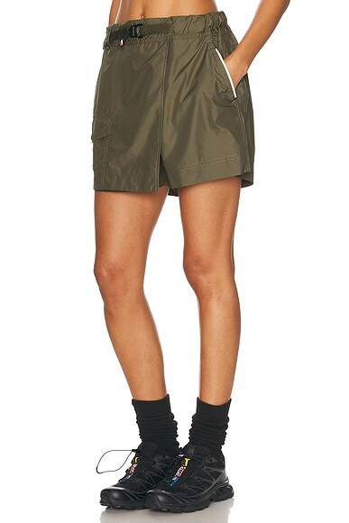 Moncler Ripstop Mini Skort - Thyme