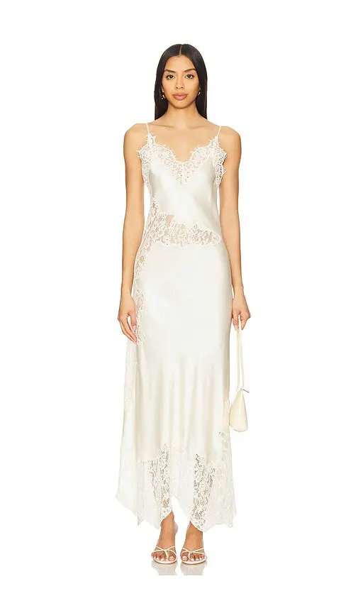 House Of Harlow 1960 X Revolve Waverly Midi Dress - Ivory