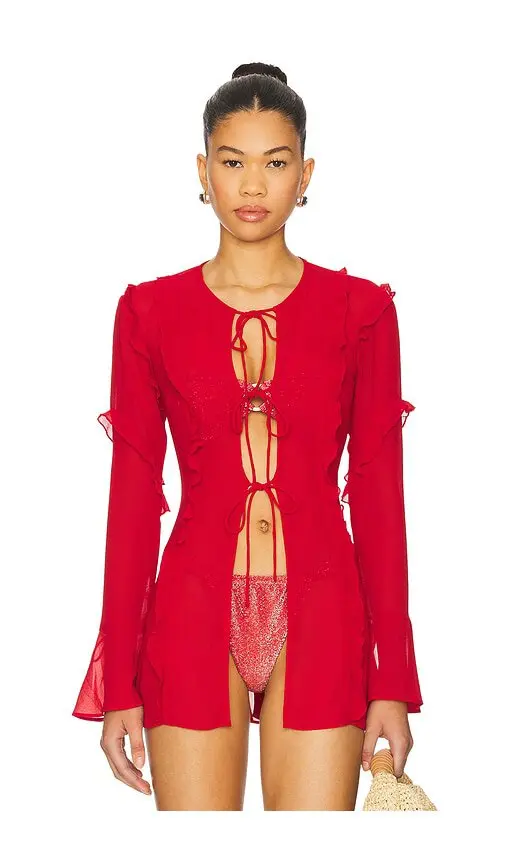 LOVEWAVE The Sana Top - Red
