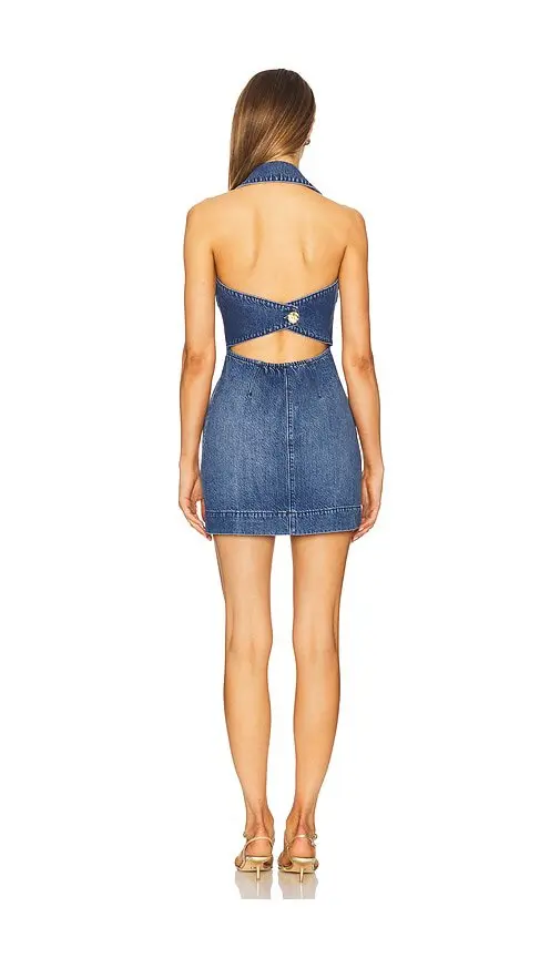 Show Me Your Mumu Denim Mini Dress