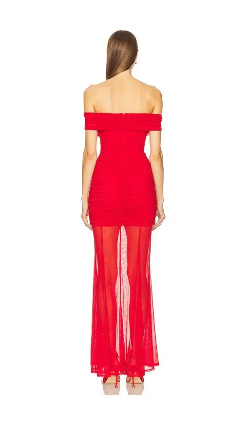 MICHAEL COSTELLO X Revolve Heidi Gown - Red