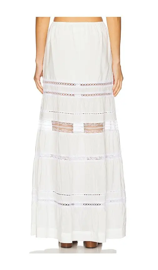 SWF Tiered Lace Maxi Skirt