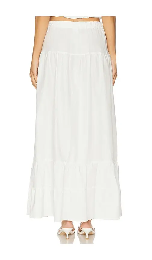 Peixoto Riley Maxi Skirt - White