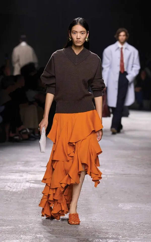 Bottega Veneta Knit Cotton Sweater - Brown