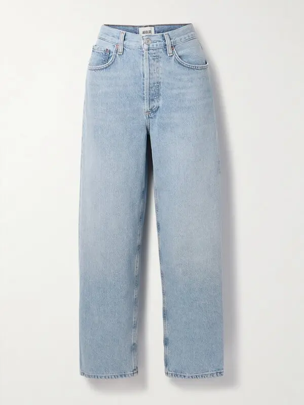 AGOLDE Henson Mid-rise Straight-leg Jeans