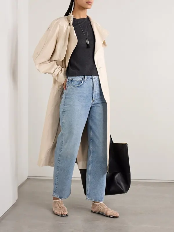 AGOLDE Henson Mid-rise Straight-leg Jeans