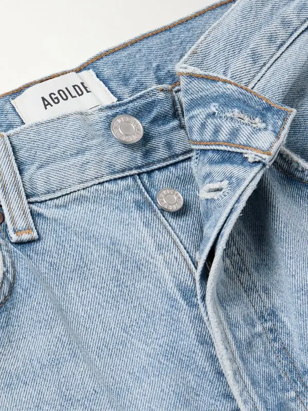 AGOLDE Henson Mid-rise Straight-leg Jeans