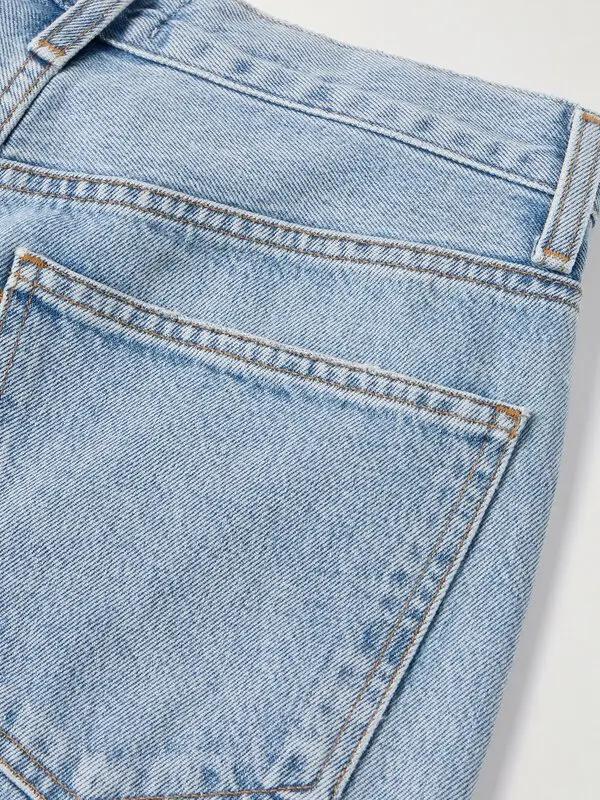 AGOLDE Henson Mid-rise Straight-leg Jeans
