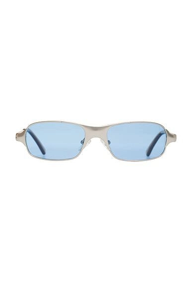 BRU EYEWEAR Aitken Rectangle Sunglasses - Sky