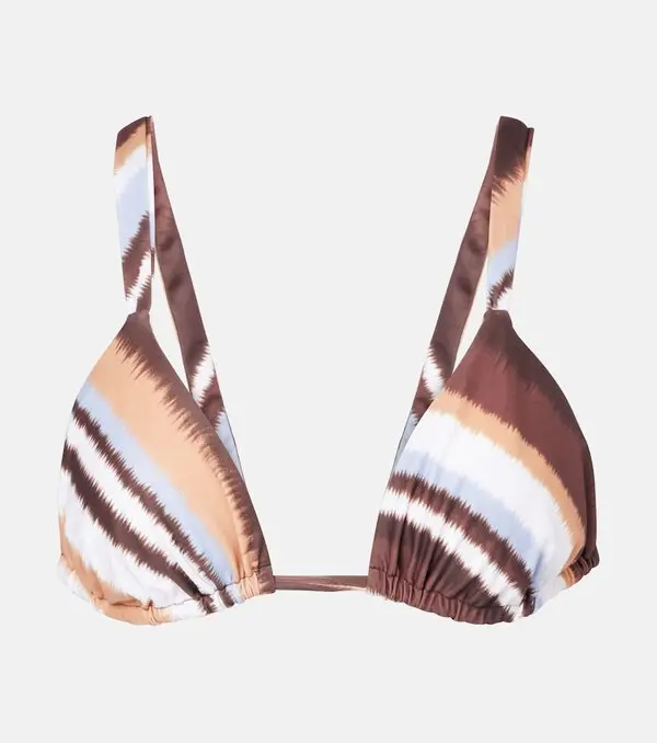 Faithfull The Brand Mary Striped Bikini Top - Multicoloured