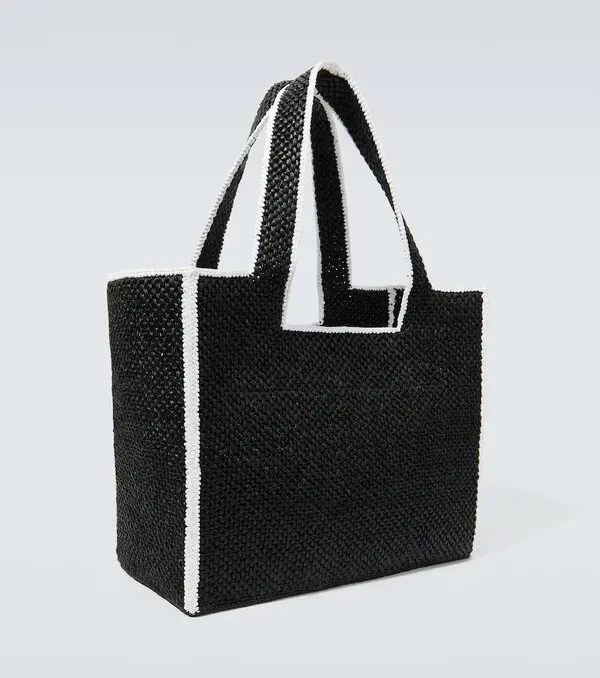 Loewe Large Raffia Shopper Tote
