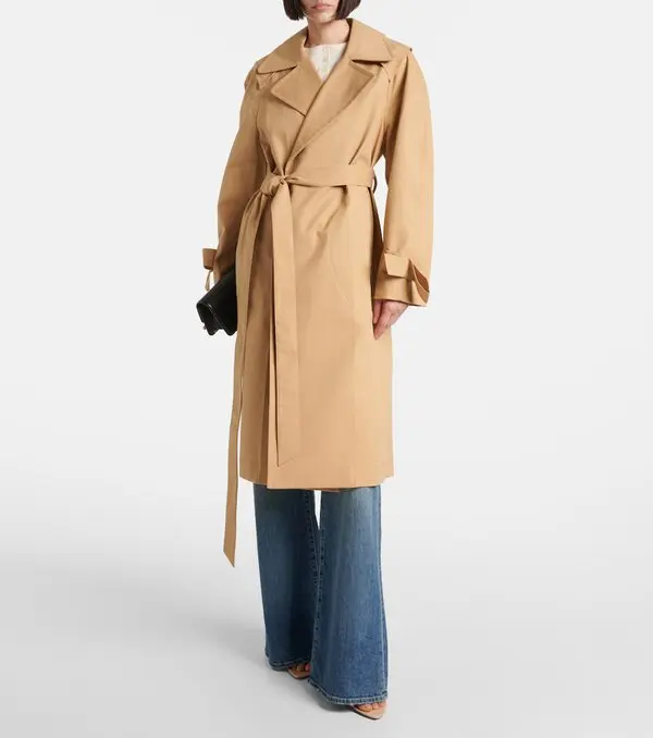 Victoria Beckham Cotton Trench Coat
