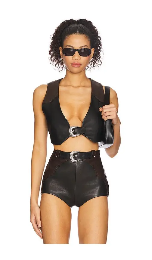 LAMARQUE X Revolve Dolly Top - Black