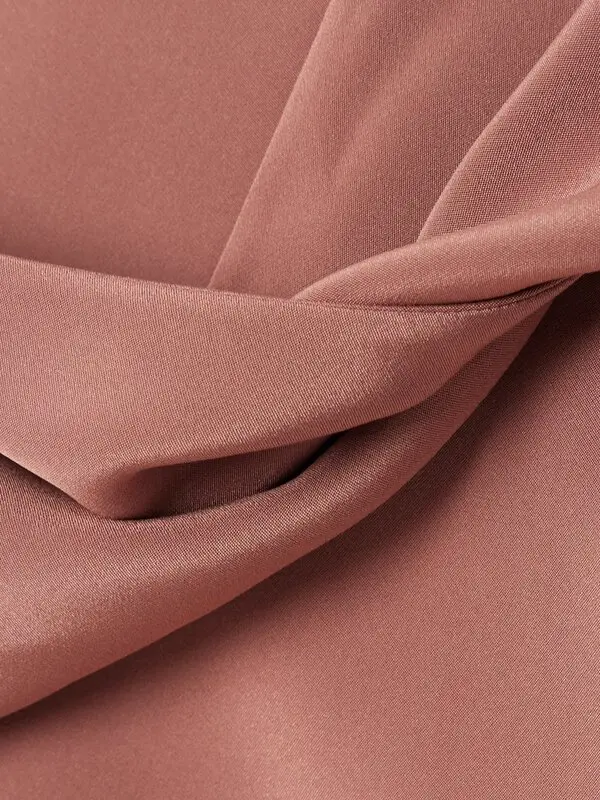 Tove Jadi Draped Satin Maxi Dress
